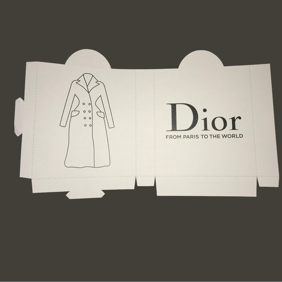 Dior | Art | Dior Short Embroidered Tulle Evening Dress Postcard | Poshmark